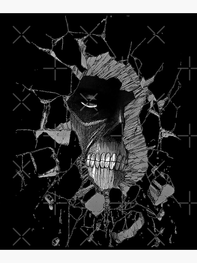"Shingeki no Kyojin Titan in the Wall" Poster for Sale by Hunter ...