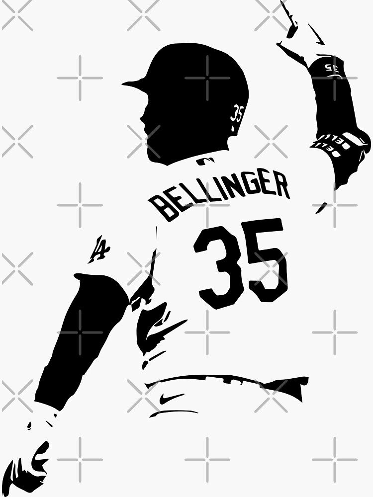 "Cody Bellinger Baseball outfielder designs " Sticker for Sale by Saxon ...