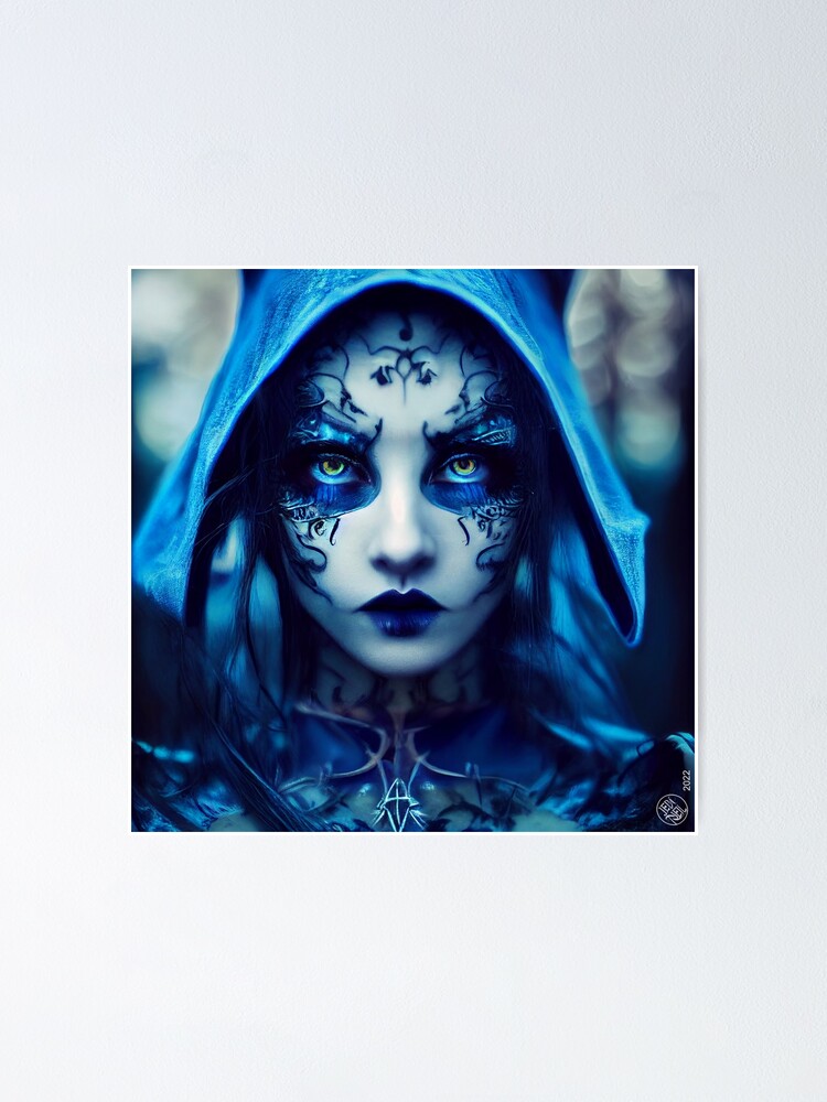 "Leata - Sexy Gothic Elf Woman" Poster for Sale by JediNeil | Redbubble