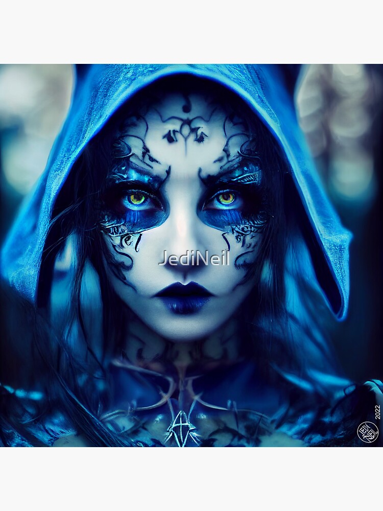 "Leata - Sexy Gothic Elf Woman" Sticker for Sale by JediNeil | Redbubble