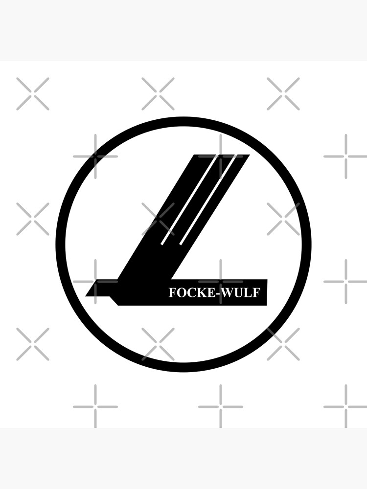 "Retro Focke Wulf Aircraft Symbol" Poster for Sale by illustrator89 ...