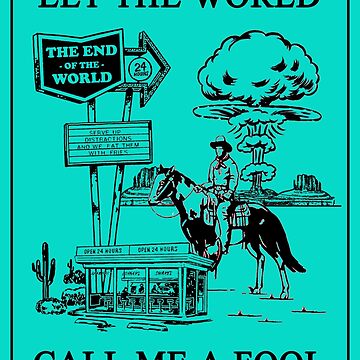 "Old Western Poster - Let the World Call Me a Fool - Waylon Jennings ...
