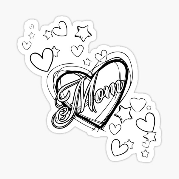 "Celebrate Mom, Mom and Dad" Sticker for Sale by RstyBcktWkshp | Redbubble