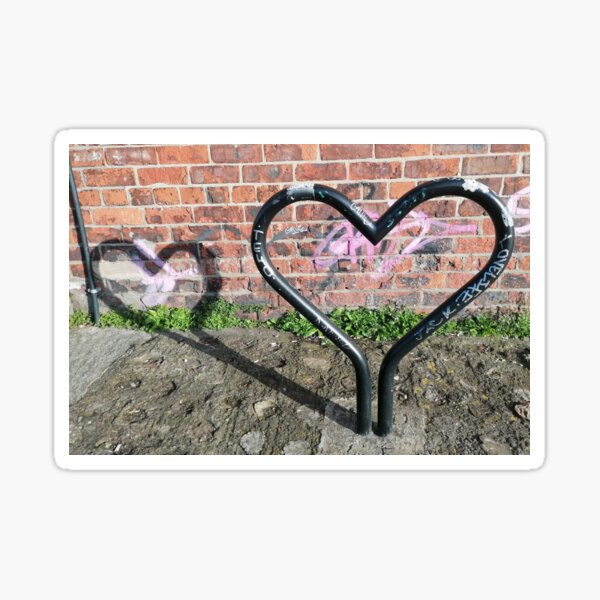 "Street Art Hearts" Sticker for Sale by NikiNakiNooNoo | Redbubble