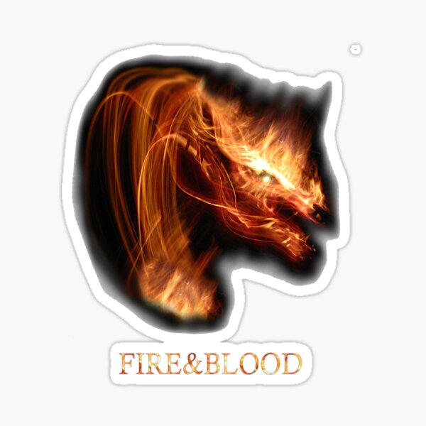 "FIRE DRAGON" Sticker for Sale by YASSINKE | Redbubble