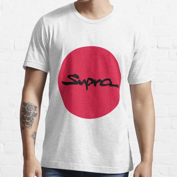 "Toyota Supra Logo with Japan Flag" T-shirt for Sale by DigitalAtelier ...