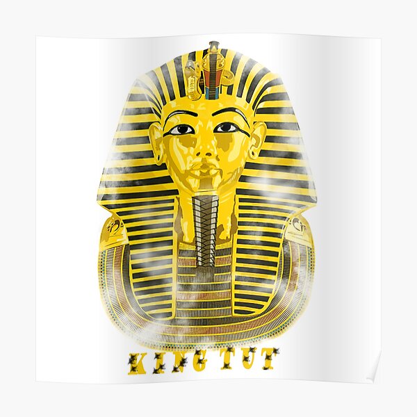 "Tutankhamun (king tut Pharaoh in ancient Egypt) hieroglyphics" Poster ...