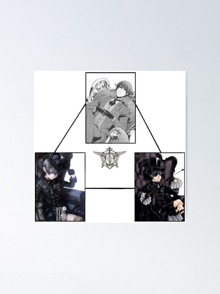 "Black butler: Ciel and Vincent" Poster for Sale by wije76 | Redbubble