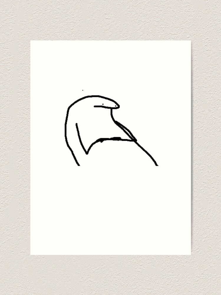 " meme flork stickers, really cute flork" Art Print for Sale by ...