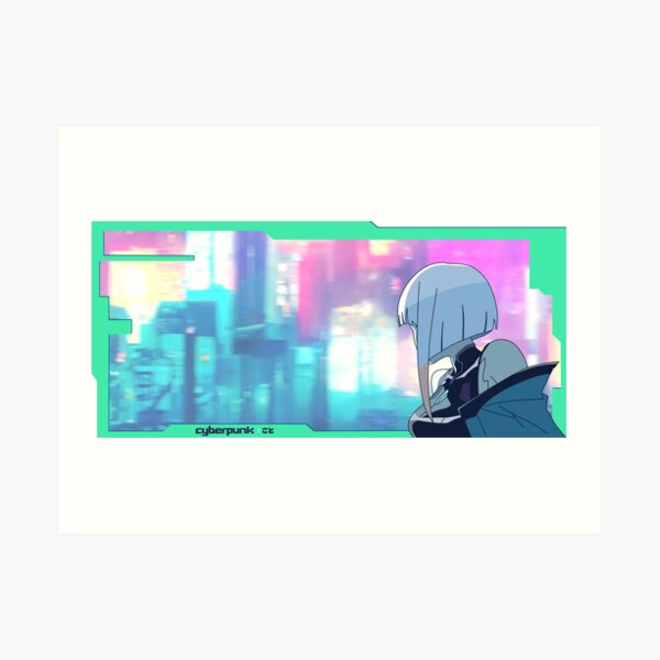 "Cyberpunk EdgeRunner style - Design Inspired by the Series" Art Print ...