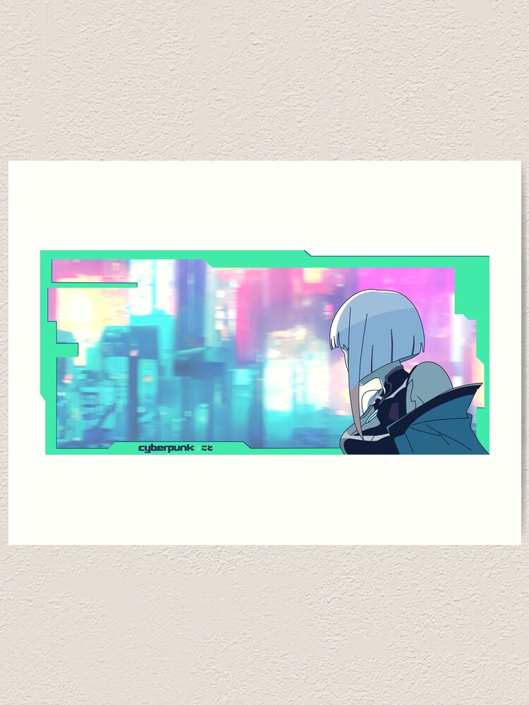 "Cyberpunk EdgeRunner style - Design Inspired by the Series" Art Print ...