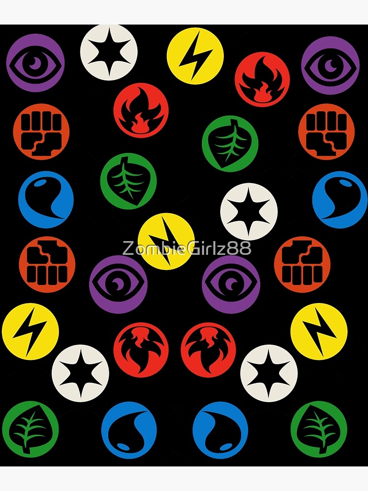 "POKEMON POWER ZEICHEN !!!" Metallbild von ZombieGirlz88 | Redbubble