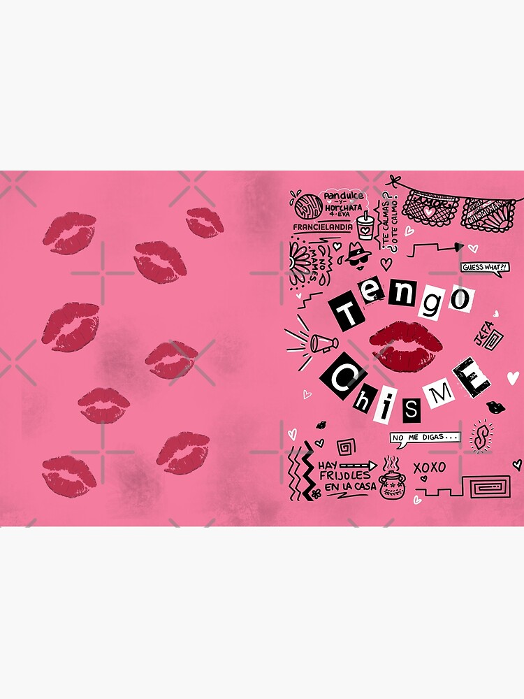 "Funny Distressed Chisme Book Gossip Pink School Latina" Journal for ...