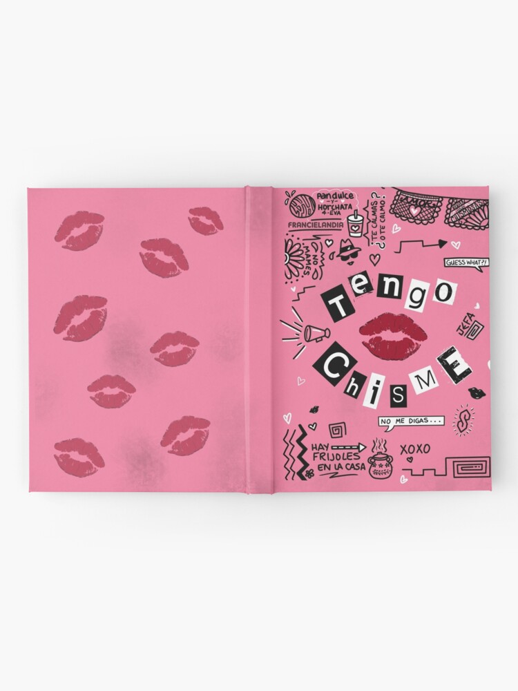 "Funny Distressed Chisme Book Gossip Pink School Latina" Journal for ...