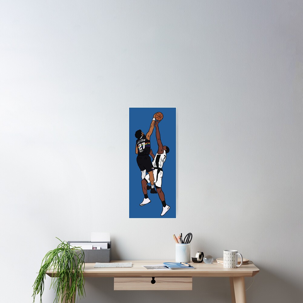 "Kawhi Leonard Middle Finger Block" Poster for Sale by RatTrapTees ...