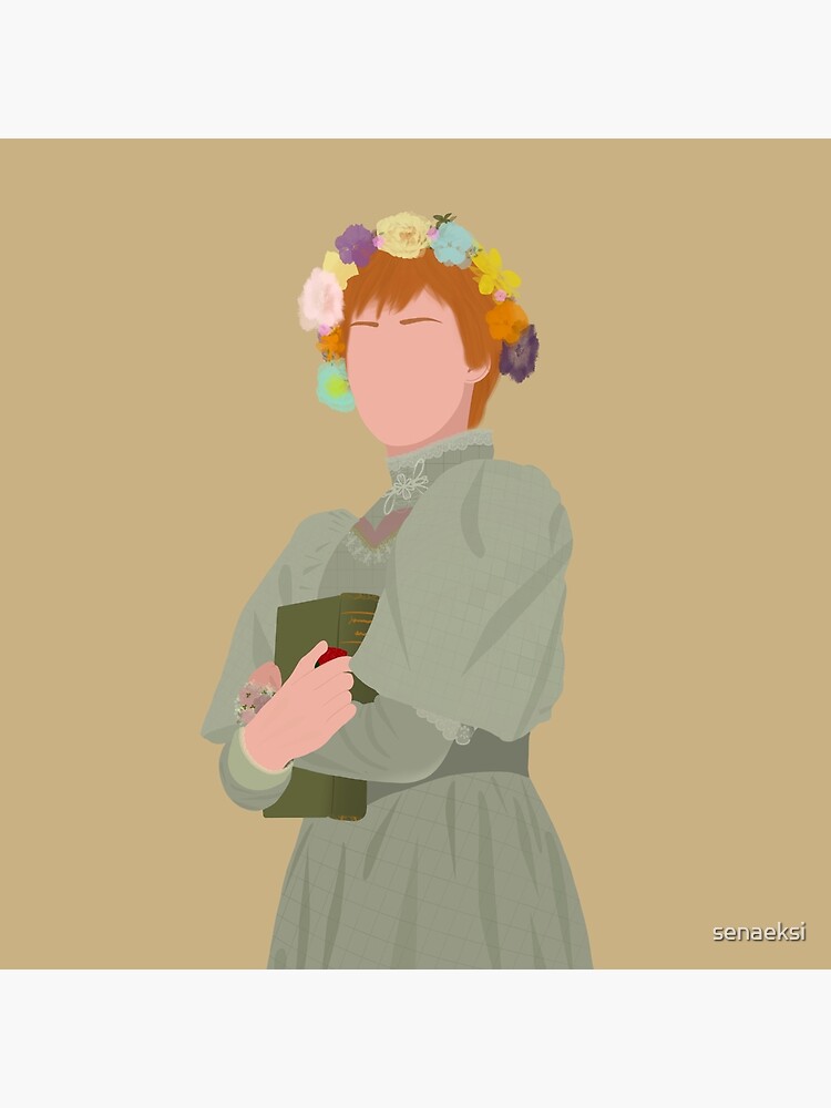 "Anne Shirley Cuthbert Flowers Corolla FanArt" Poster for Sale by senaeksi | Redbubble