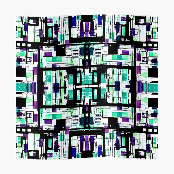 "Modern Electronic Circuit Board " Poster for Sale by VincentRich ...