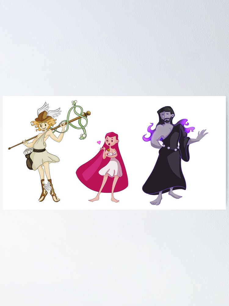 "Greek Gods Trio" Poster for Sale by TomCornShop | Redbubble