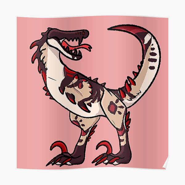 "Pernirex Creatures of Sonaria" Poster for Sale by beastpack-art ...