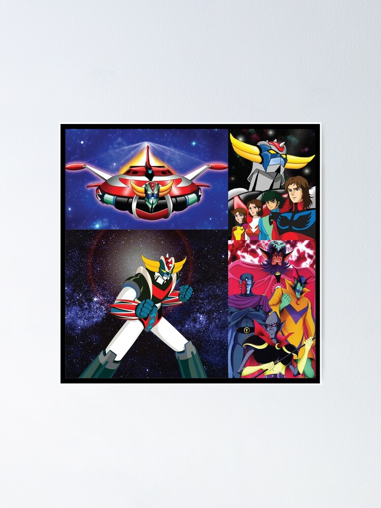 "grendizer goldorak" Poster for Sale by ghitaart | Redbubble