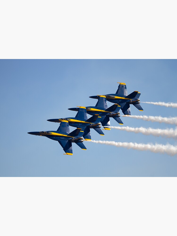 "Blue Angels Formation" Sticker for Sale by redneckpoet | Redbubble
