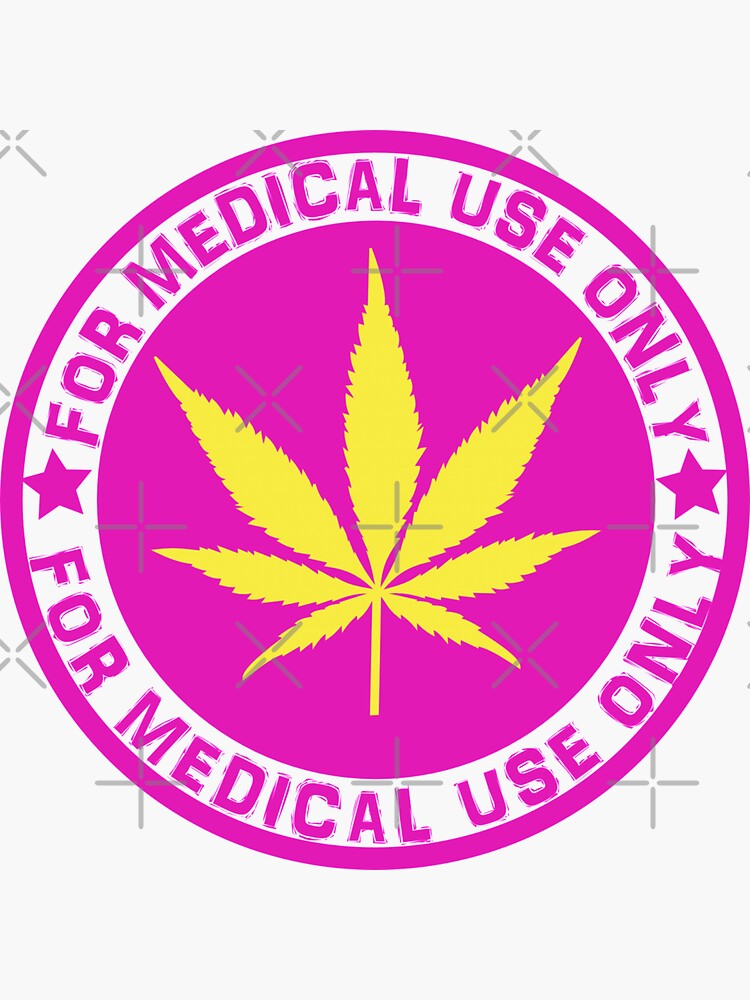 "Medical medical, weed, marijuana, cannabis" Sticker for Sale by DarkHors | Redbubble