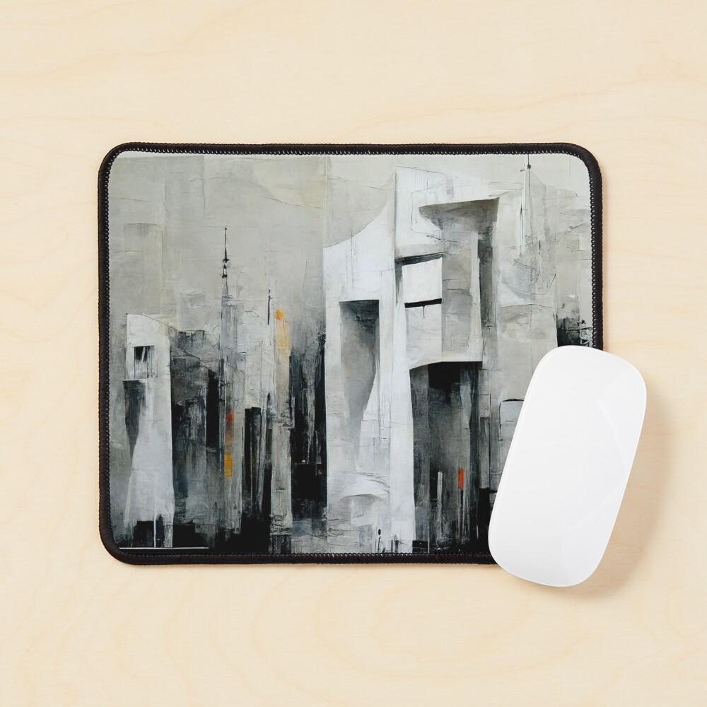 ""Utopian Cityscape" by VentureArt - Abstract Art Modernism ...