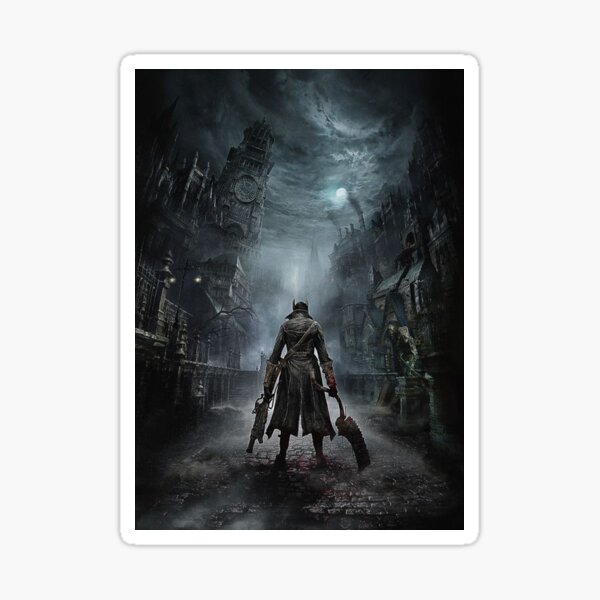 "bloodborne" Sticker for Sale by Mouradartt | Redbubble