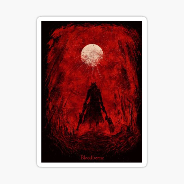 "bloodborne" Sticker for Sale by Mouradartt | Redbubble