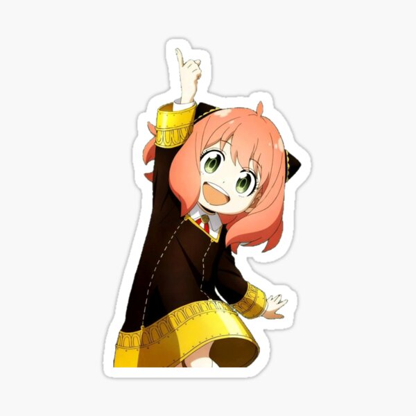 "Anya forger" Sticker for Sale by Matrixdesigner | Redbubble