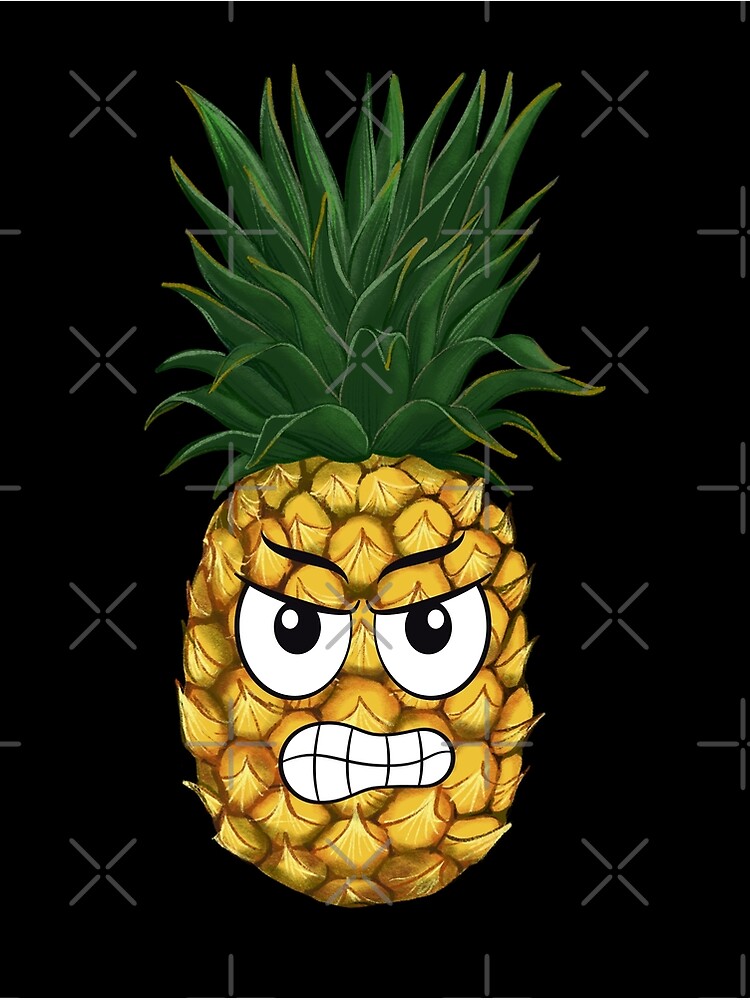 " Angry Pineapple Baby" Poster for Sale by ahmedfeki | Redbubble