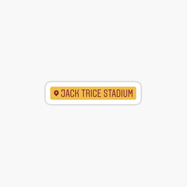 "Iowa State - Jack Trice Stadium" Sticker for Sale by G-Dirks | Redbubble