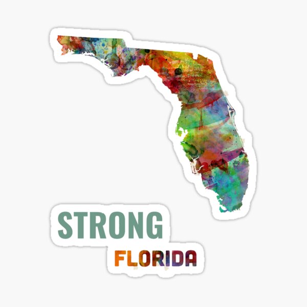 "Fort Myers Florida Strong Hurricane Ian 2022" Sticker for Sale by Cozy ...