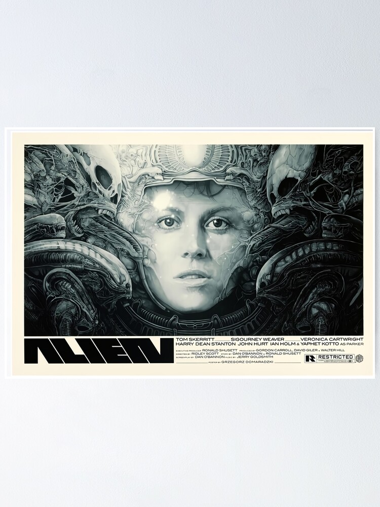 "Alien Limited Edition Poster " Poster for Sale by mjukilopfdex | Redbubble