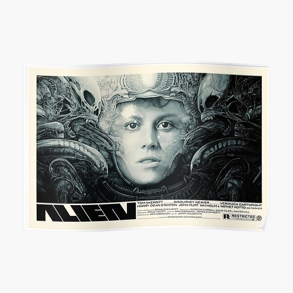 "Alien Limited Edition Poster " Poster for Sale by mjukilopfdex | Redbubble