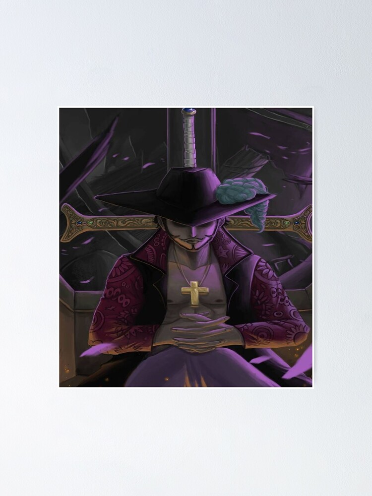 "Dracule Mihawk | One Piece " Poster for Sale by MoEl-Art | Redbubble