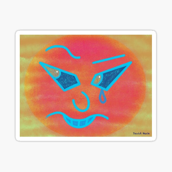 "Complication of emotions" Sticker for Sale by EmotionExist21 | Redbubble