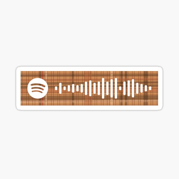 "As It Was - Harry Styles Spotify Code" Sticker for Sale by PumpkinChum ...