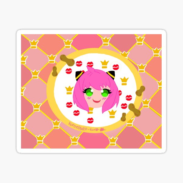 "little princess forger" Sticker for Sale by Kuroelgato-kun | Redbubble