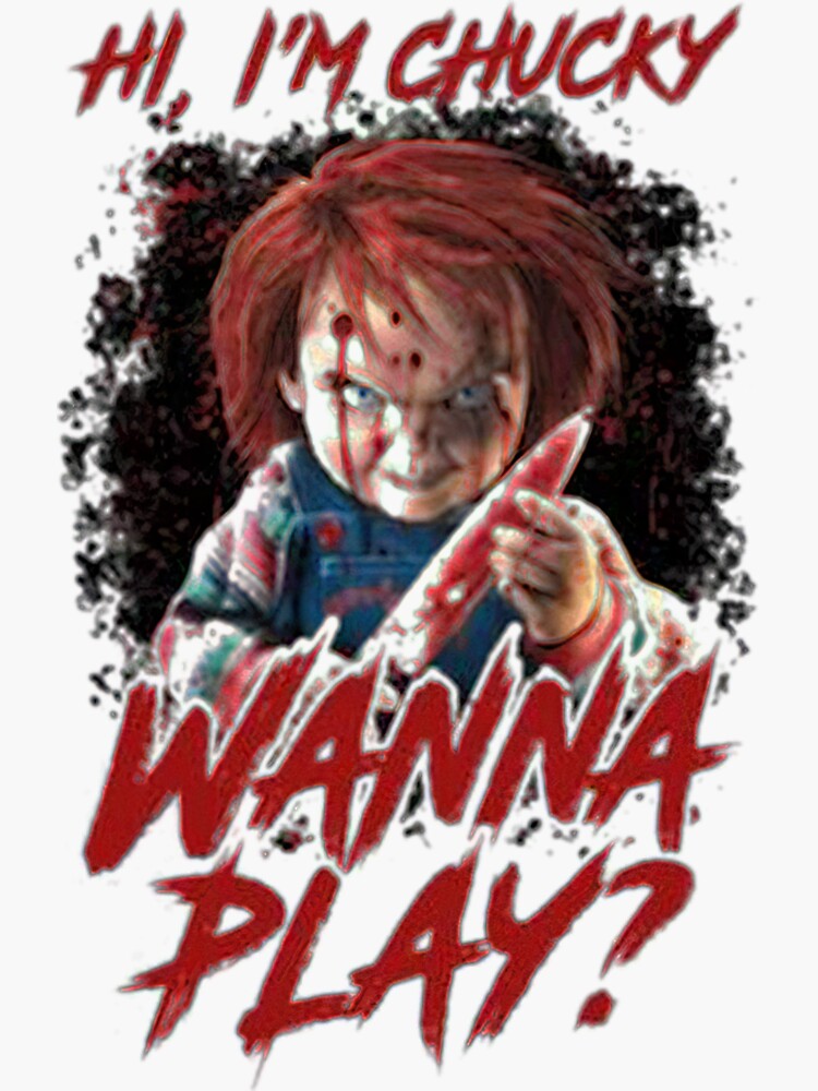 "chucky pride" Sticker for Sale by ChantalDuhamel | Redbubble