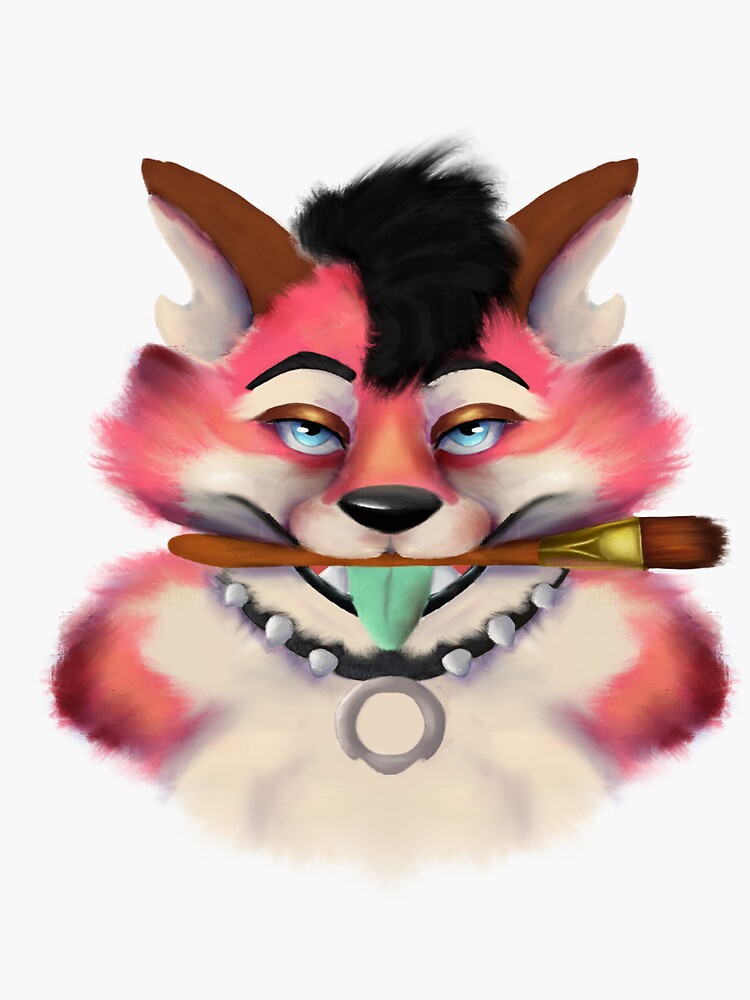 "Gabu Paints " Sticker for Sale by Gabuvic | Redbubble