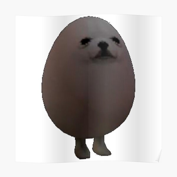 "Eggdog meme" Poster for Sale by the-al-foil | Redbubble