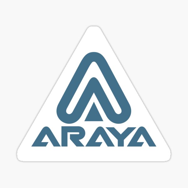 "ARAYA white - Old School BMX" Sticker for Sale by YouWantThis | Redbubble