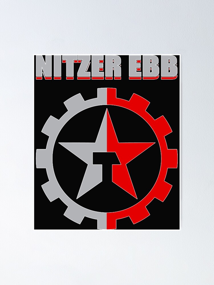 "Nitzer Ebb EBM " Poster for Sale by CynthiaBissett | Redbubble