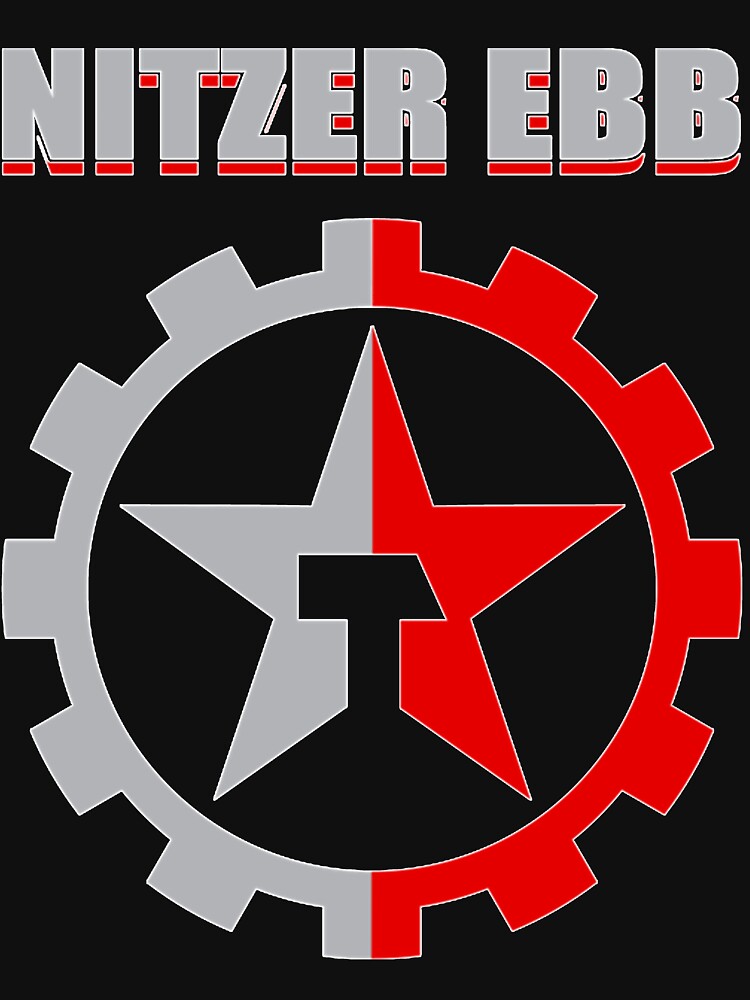 "Nitzer Ebb EBM " T-shirt for Sale by CynthiaBissett | Redbubble ...