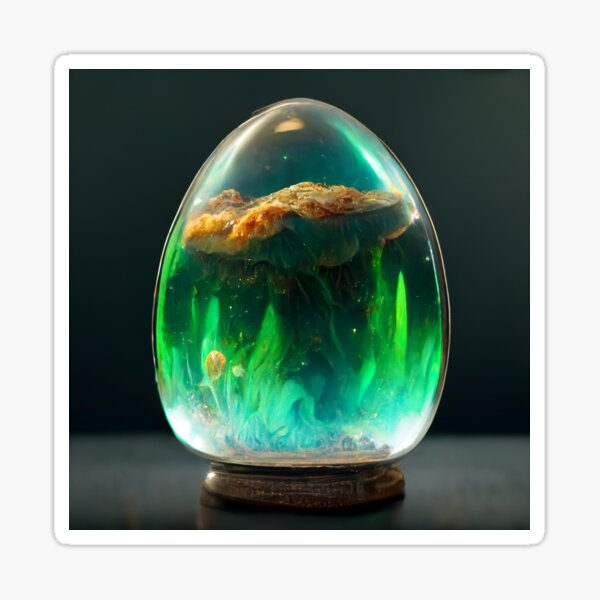 "Kryptonite Mushroom" Sticker for Sale by MushroomWorld | Redbubble