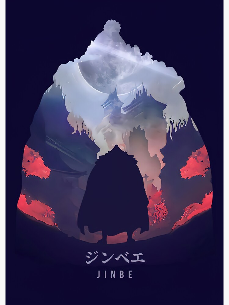 "Jinbe One Piece" Sticker for Sale by tranminhthuan19 | Redbubble