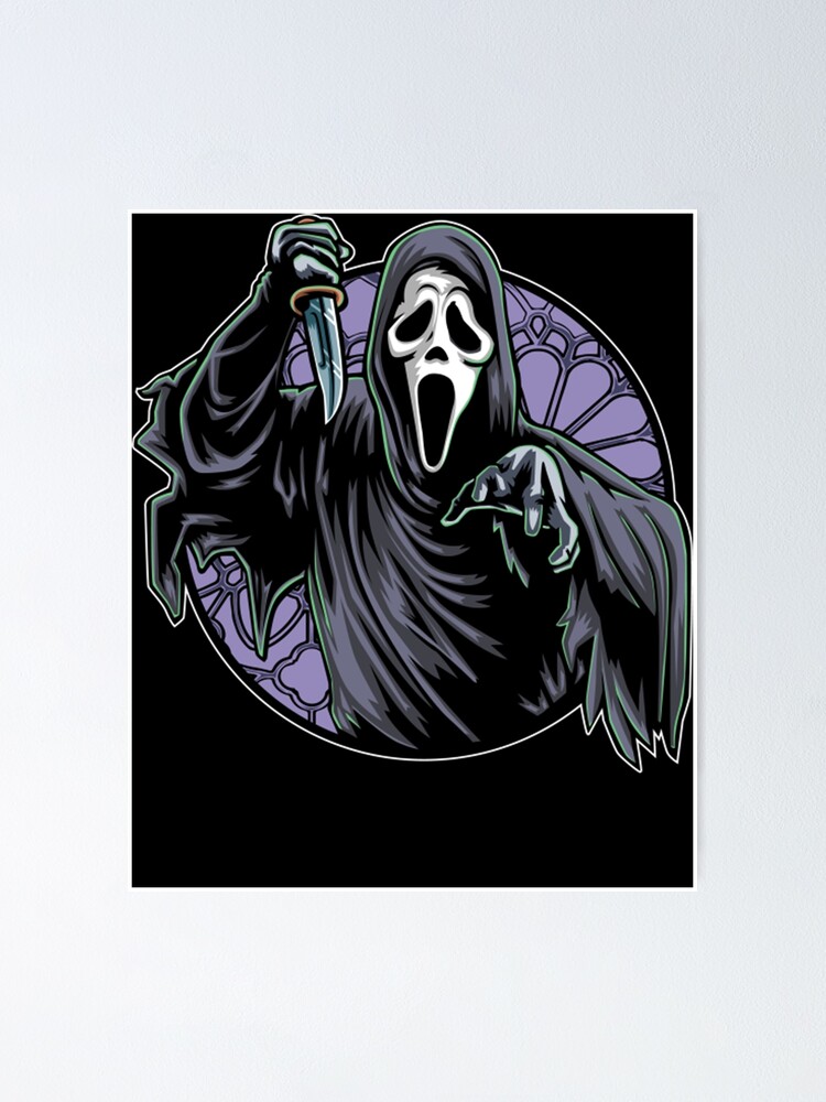 "Ghostface from Scream" Poster for Sale by sumadakicta | Redbubble