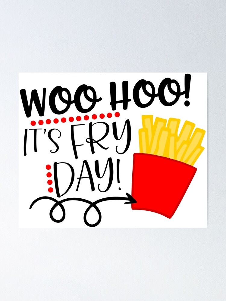 Póster «Woo Hoo ¡Es el día de Fry!» de Evenstar22 | Redbubble