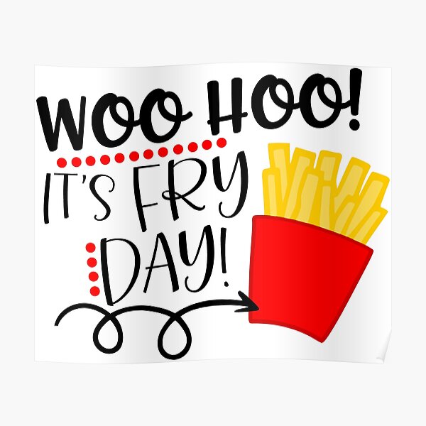 Póster «Woo Hoo ¡Es el día de Fry!» de Evenstar22 | Redbubble